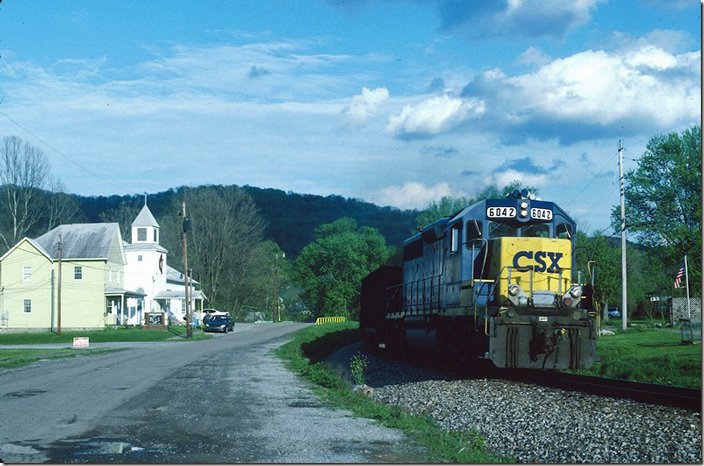 CSXTHS - Rail Fanning - B&O/CSX Short Line SD at Lumberport and Brooklyn Jct. WV